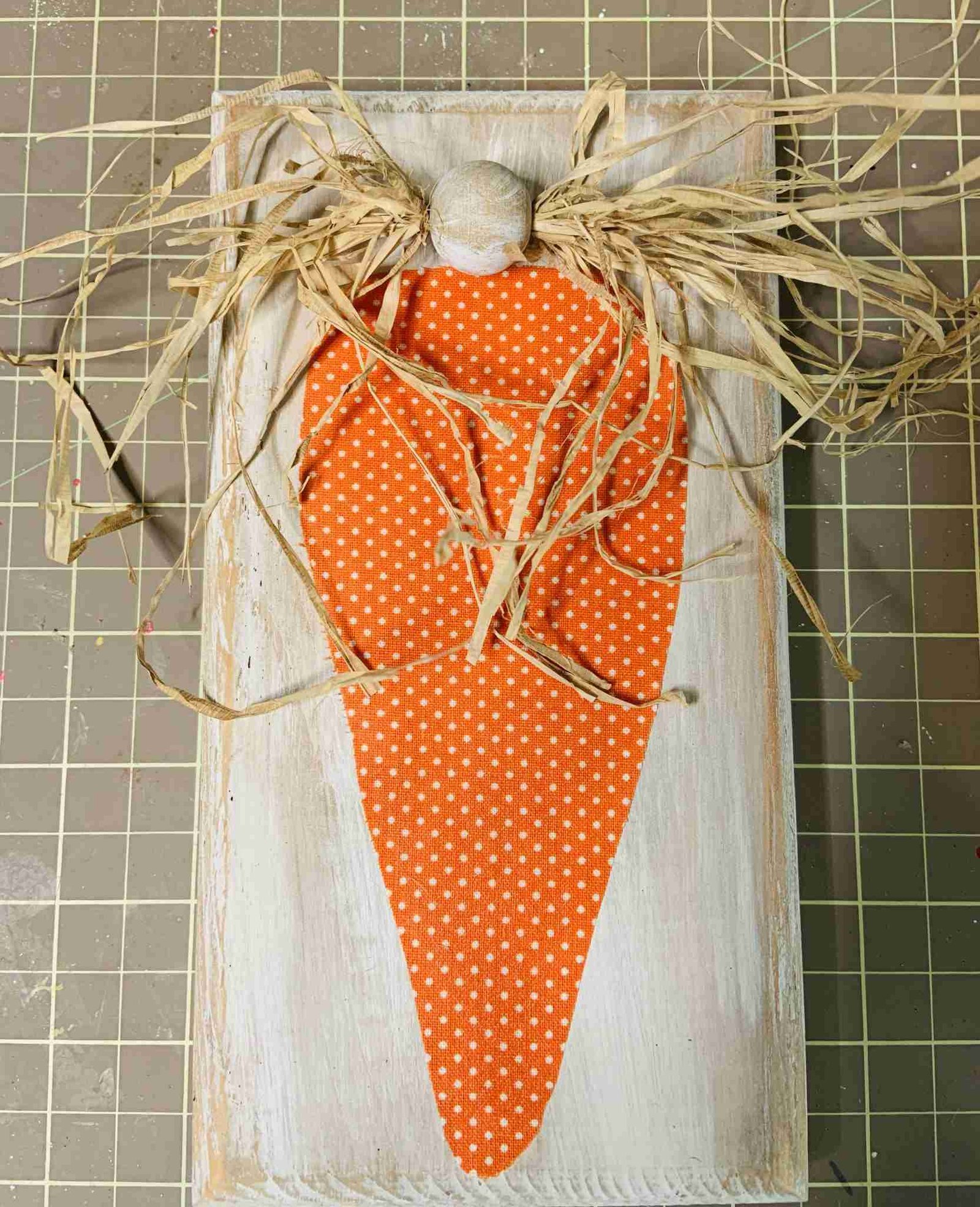 Rustic Scrap Wood Carrot -Perfect for Spring & Easter - Word & Home