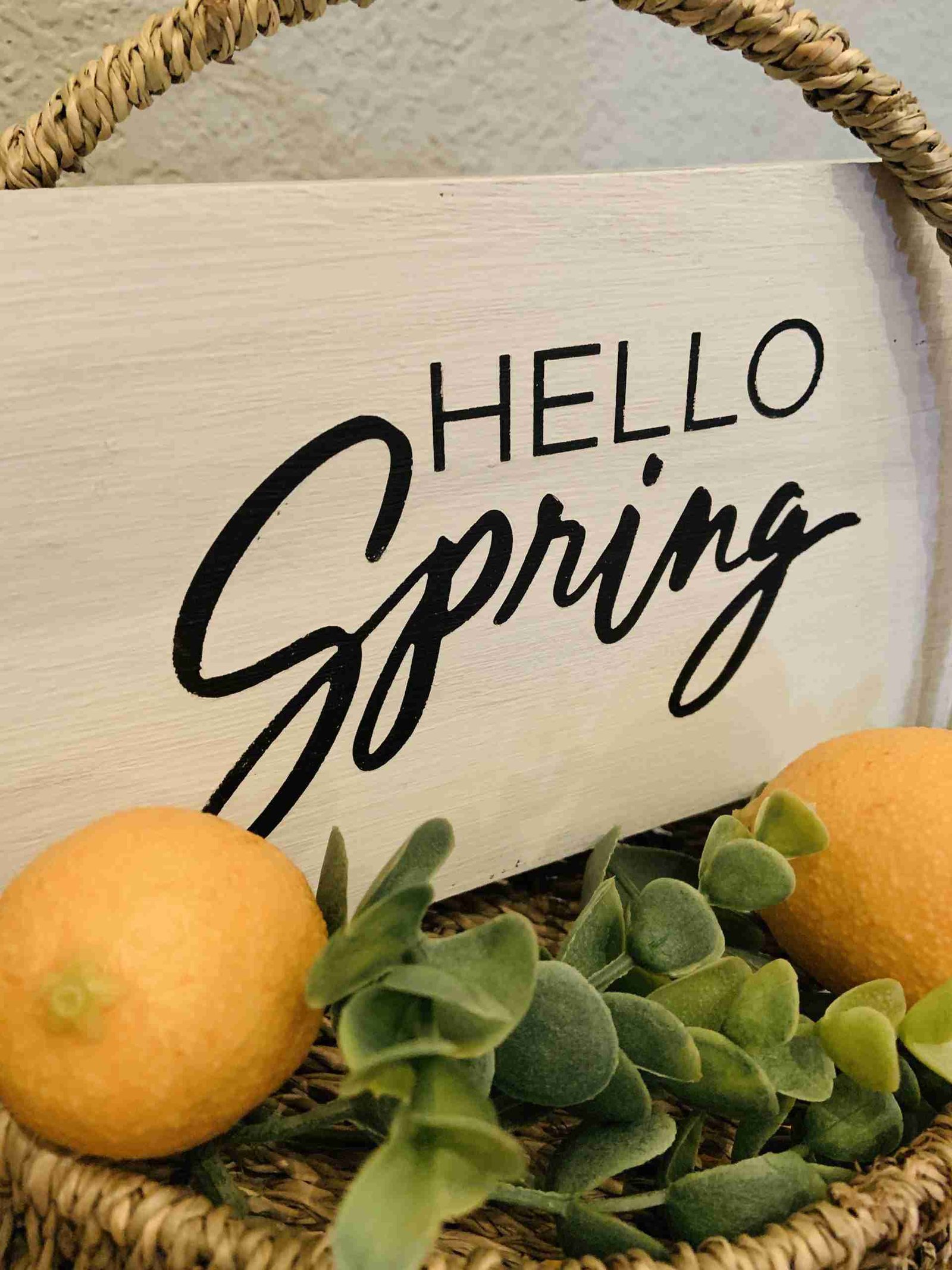 How to Make A Farmhouse Sign - No Cutting Machine Required - Word & Home