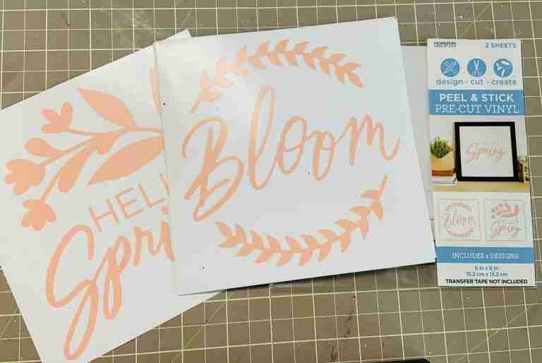 How to Make A Farmhouse Sign - No Cutting Machine Required - Word & Home