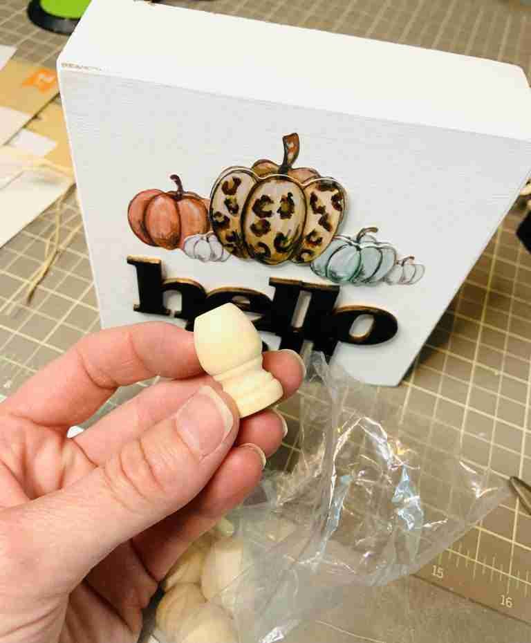 Easy and Inexpensive DIY Dollar Tree Fall Sign - Word & Home
