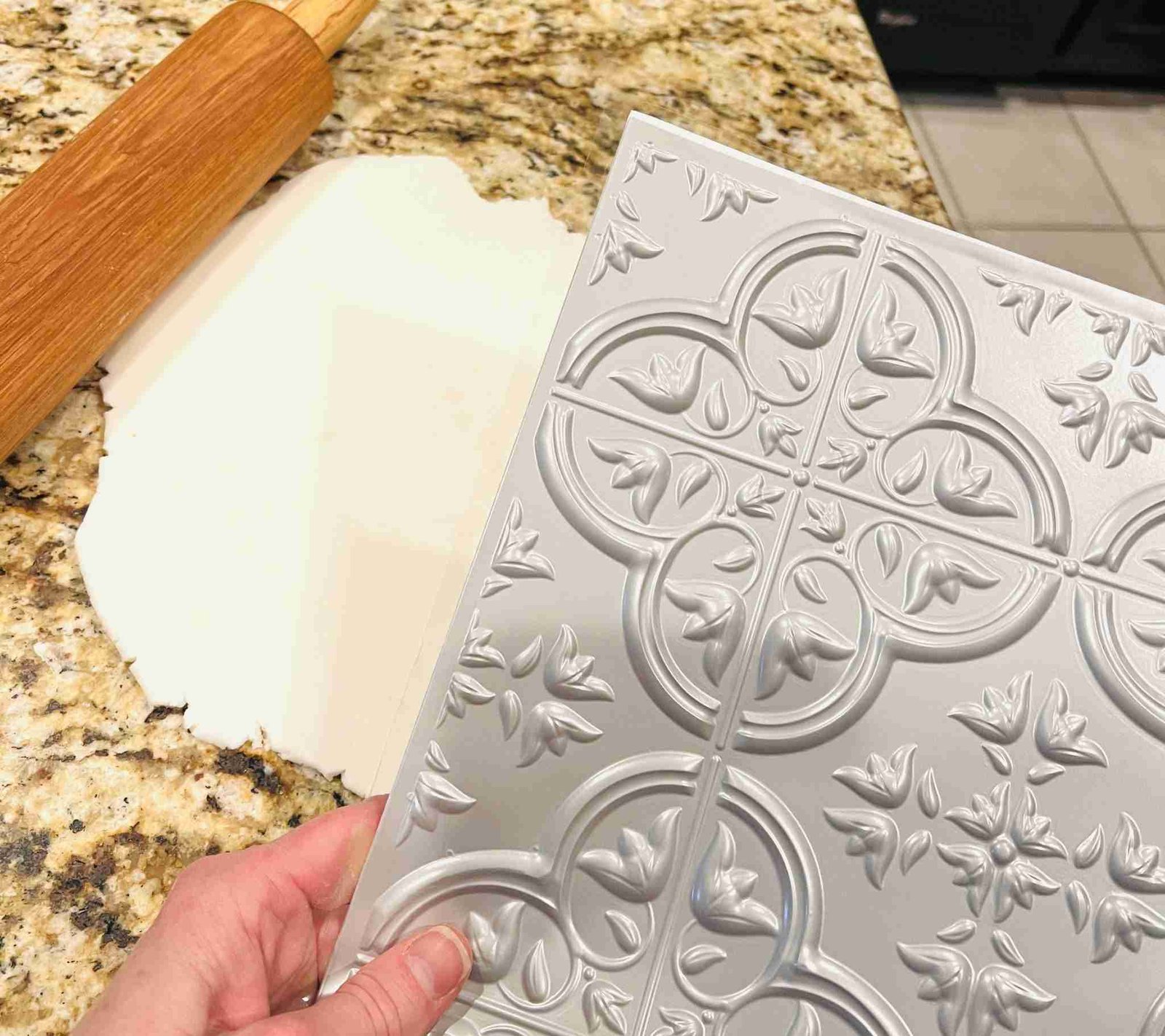 How to Make Clay Hearts with Impressions - Word & Home