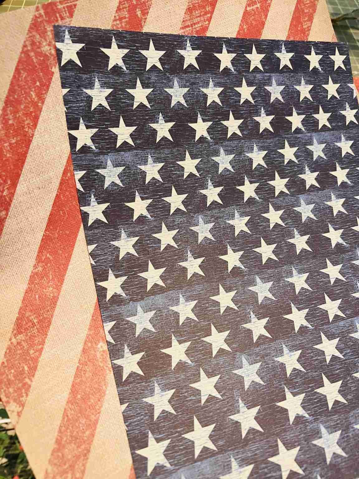 Easy DIY Patriotic Banner - Word & Home