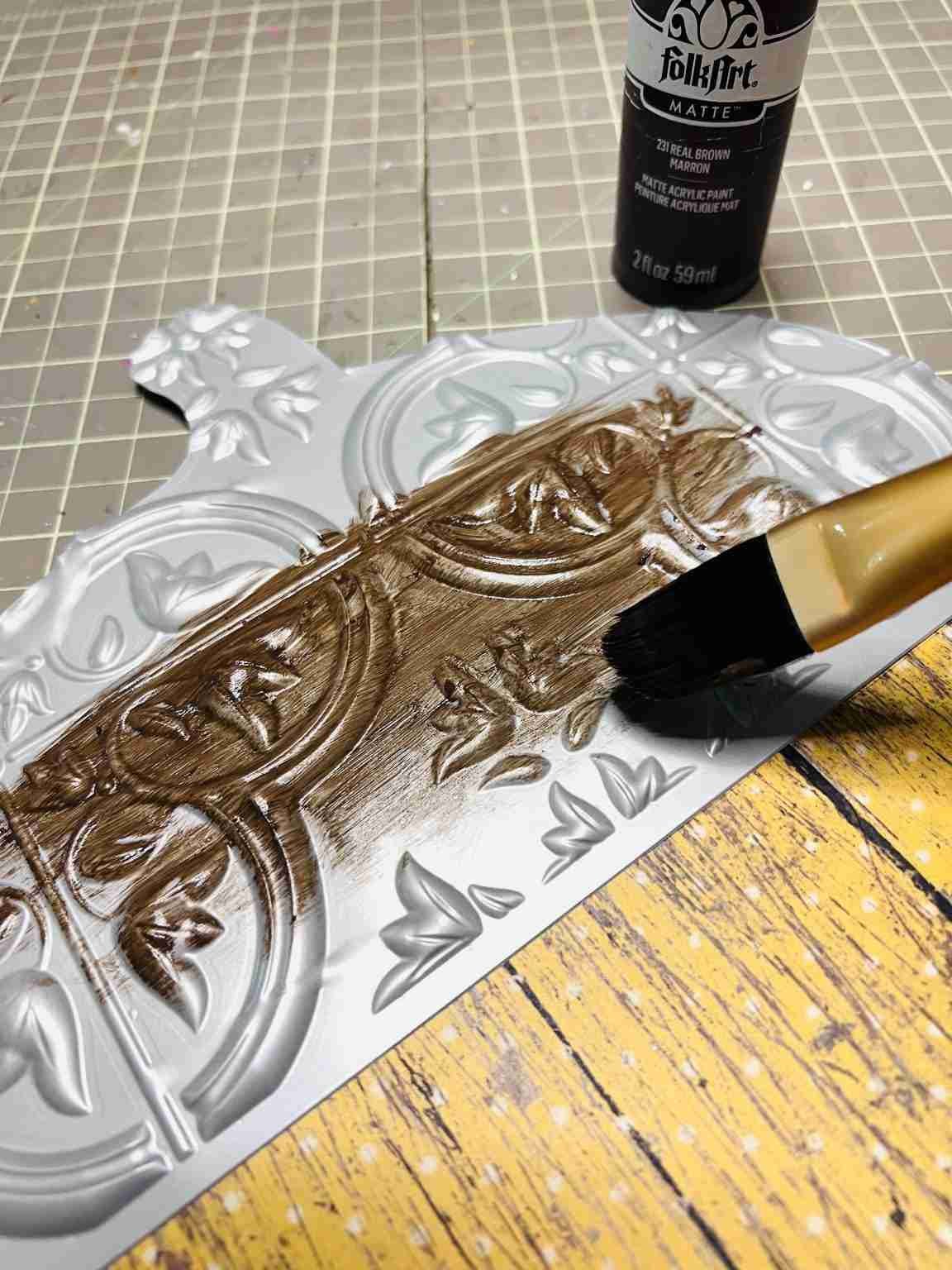 Easy Dollar Tree Fall Acorn Sign - Word & Home