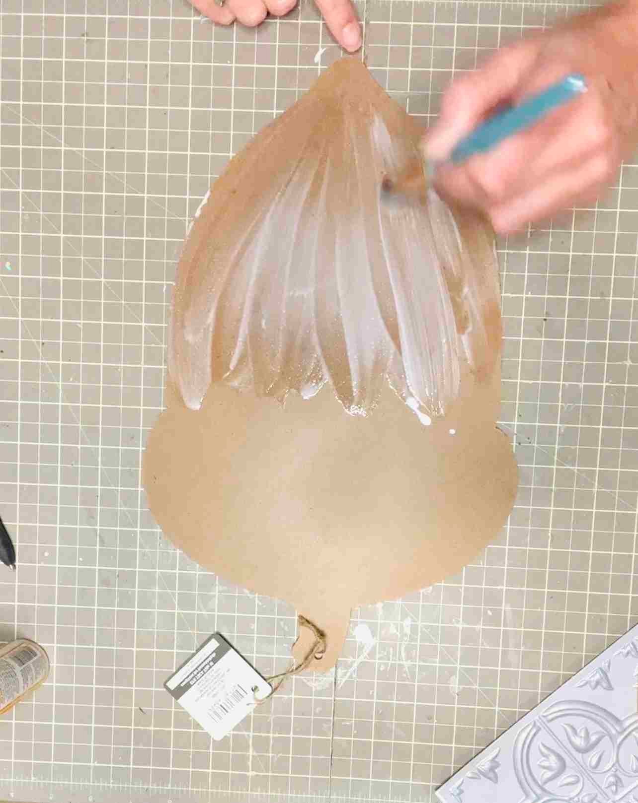 Easy Dollar Tree Fall Acorn Sign - Word & Home