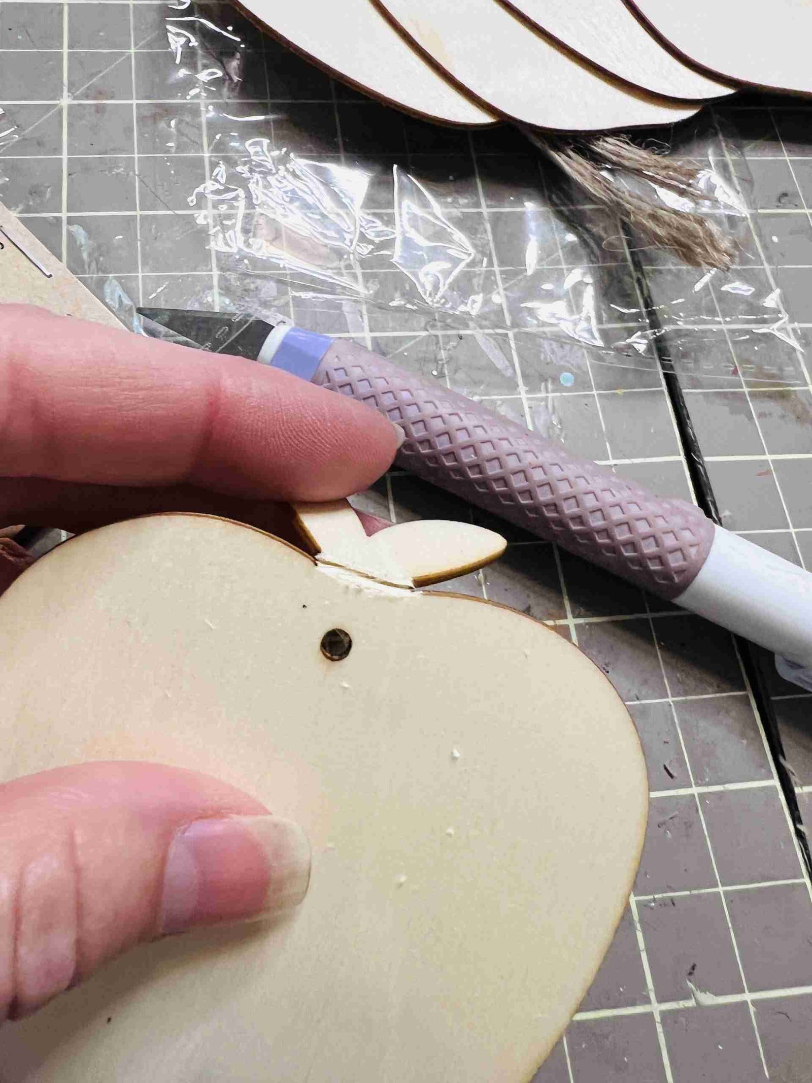 Dollar Tree Caramel Apple Sign DIY - Word & Home
