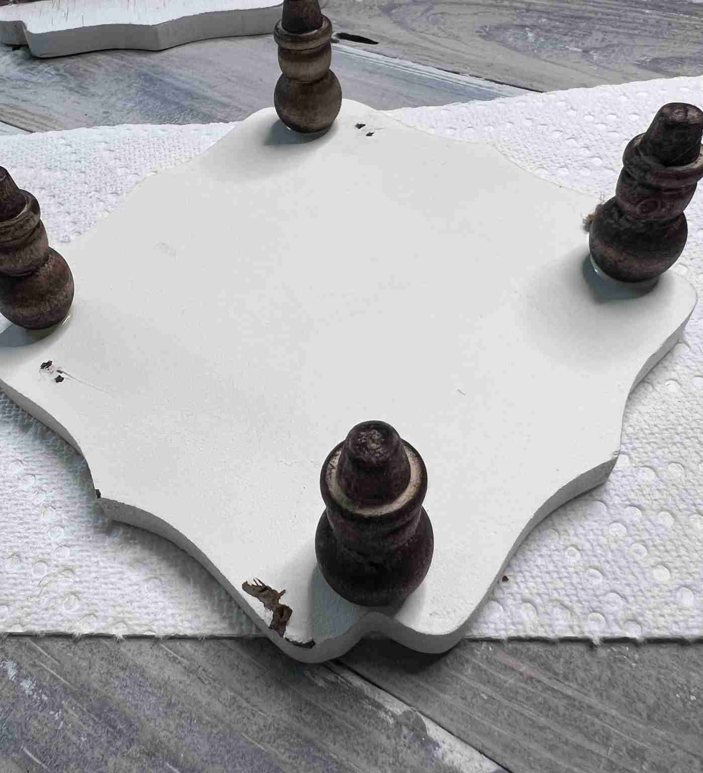 Easy Home Decor Risers - Budget Friendly DIY - Word & Home