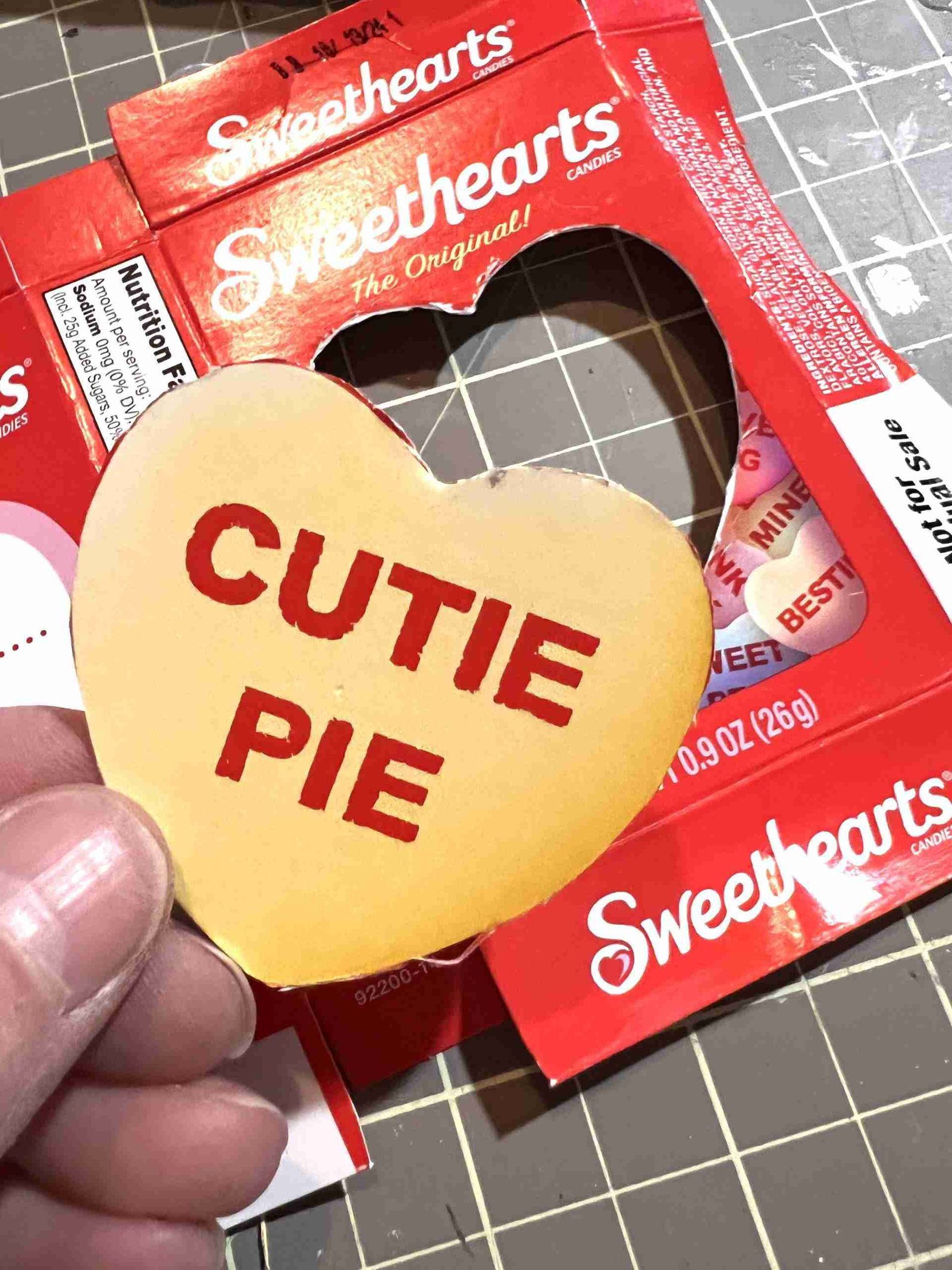 Easy Sweethearts Box DIY - Word & Home - Word & Home