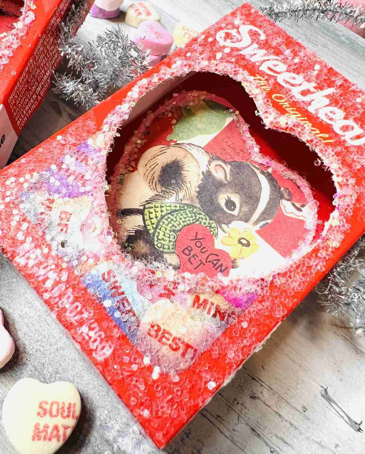 Easy Sweethearts Box DIY - Word & Home - Word & Home