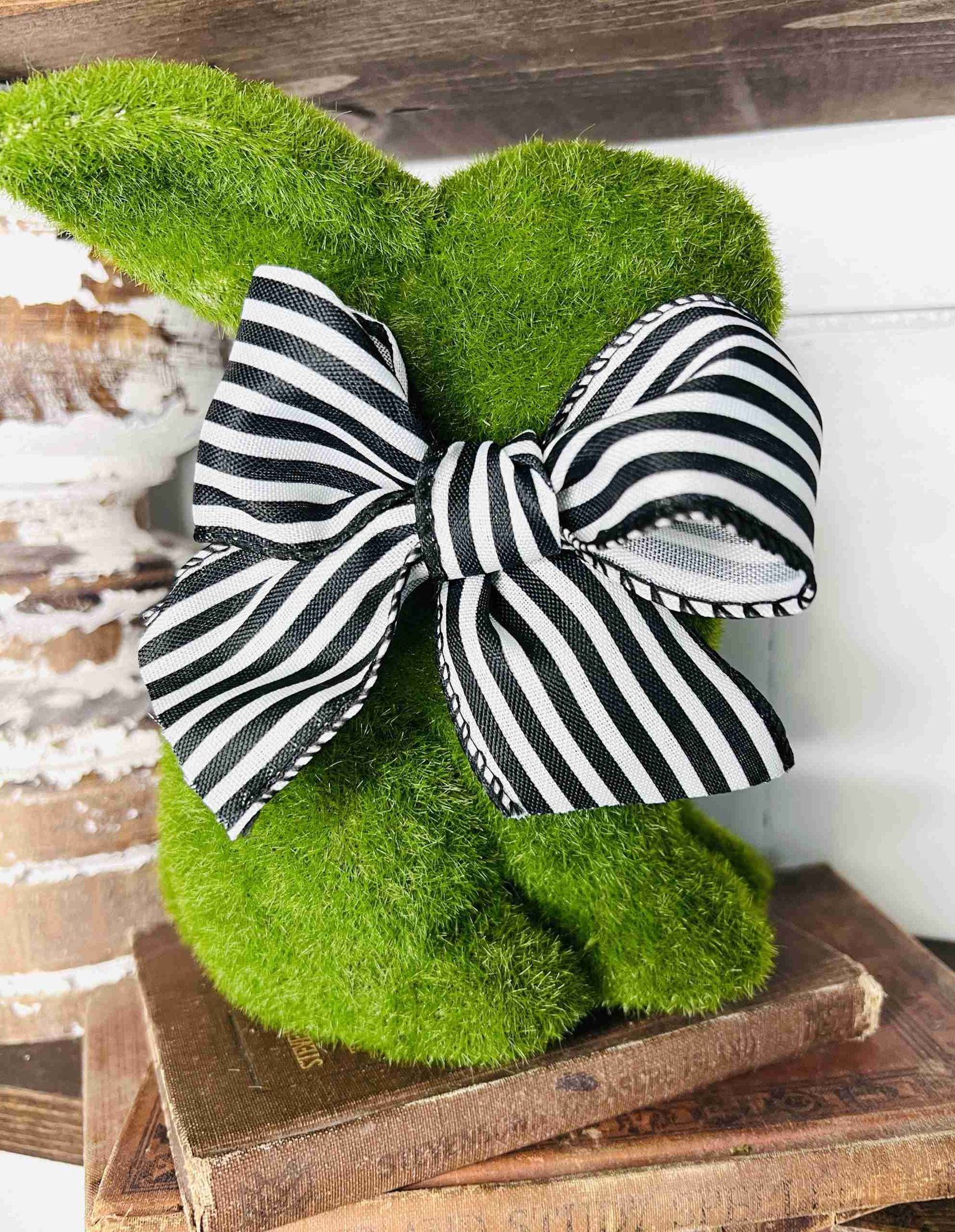 Easy Flocked Dollar Tree Spring Bunny - Word & Home