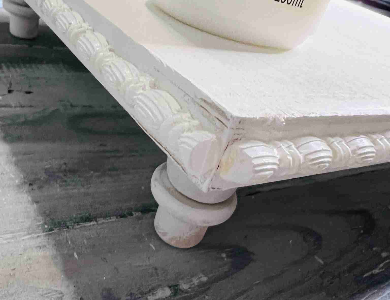DIY Dollar Tree Wood Riser with Leopard Print - Word & Home