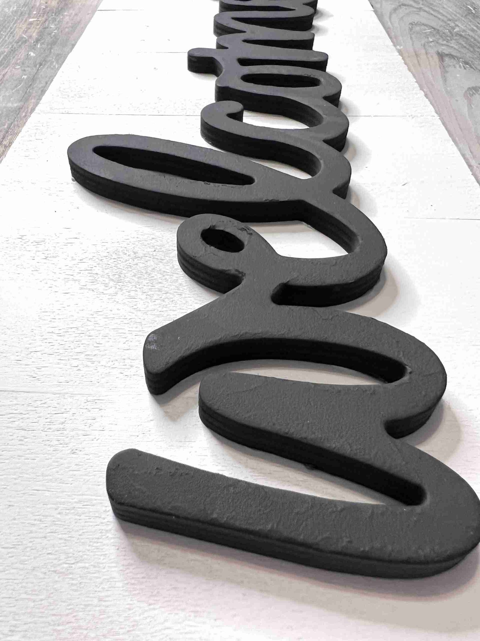 Dollar Tree Farmhouse Style Sign - Simple & Easy - Word & Home