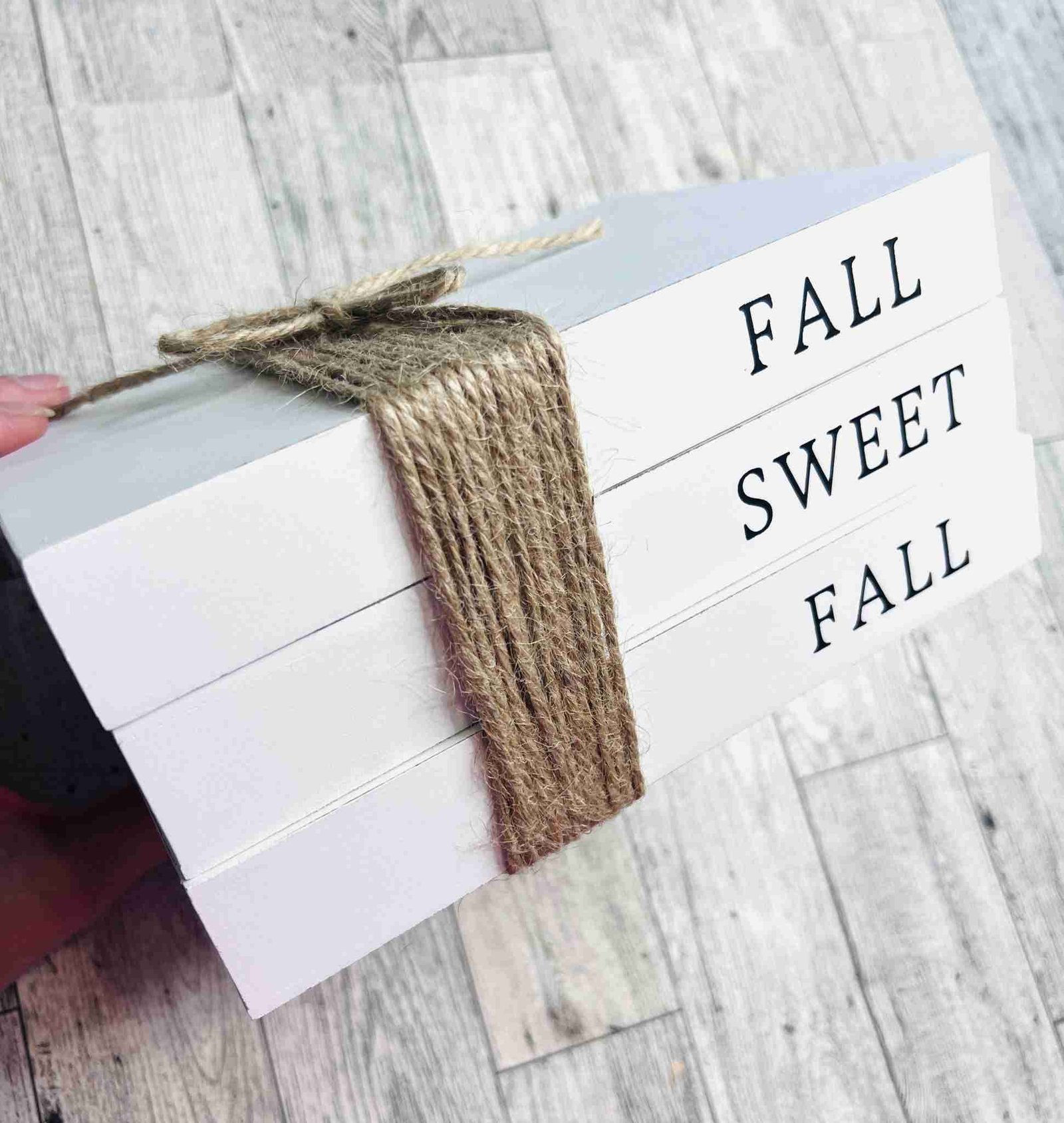 Dollar General Fall Book Stack Easy Make-Over - Word & Home