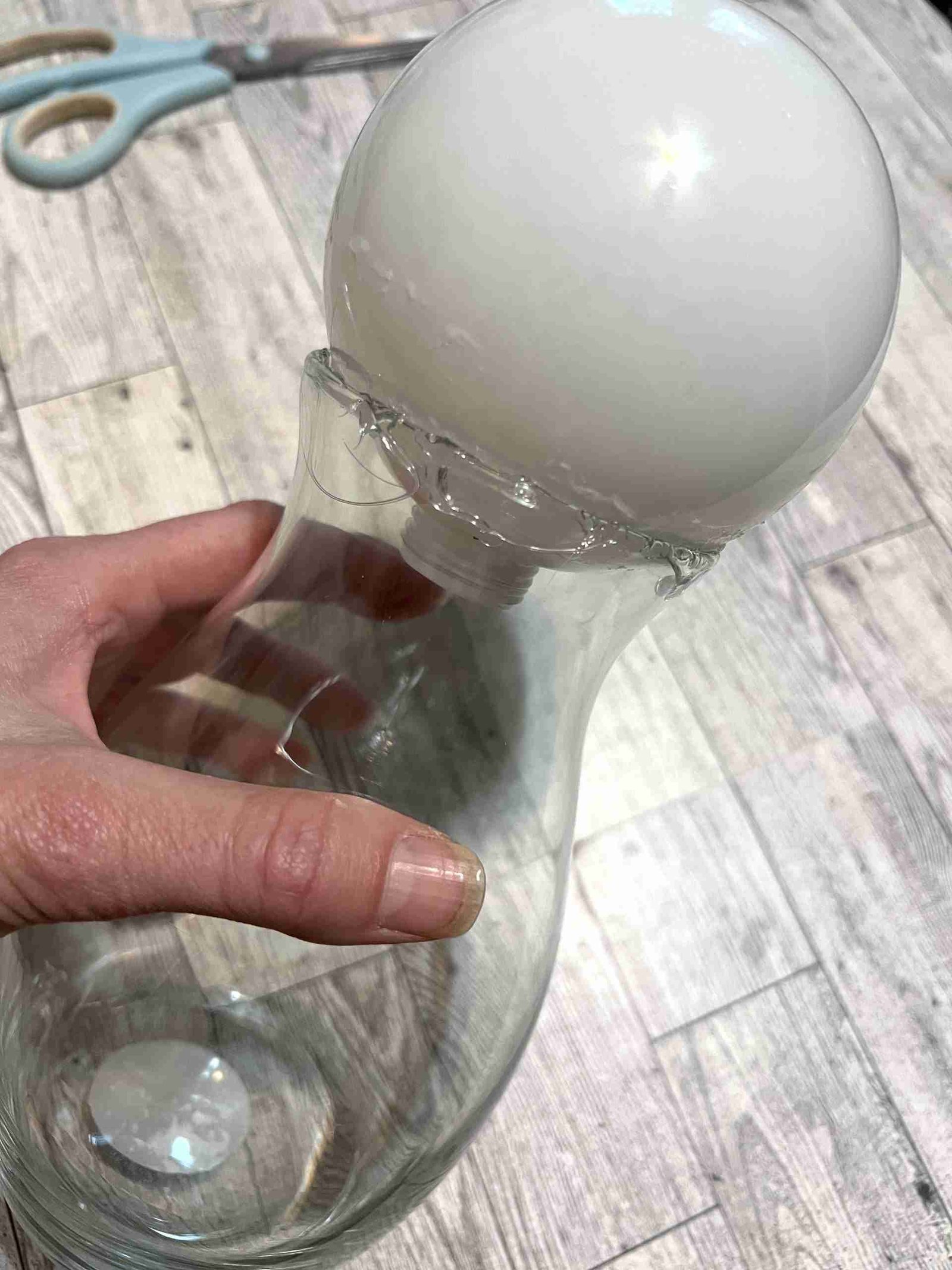 Dollar Tree Snowman - Easy DIY - Word & Home