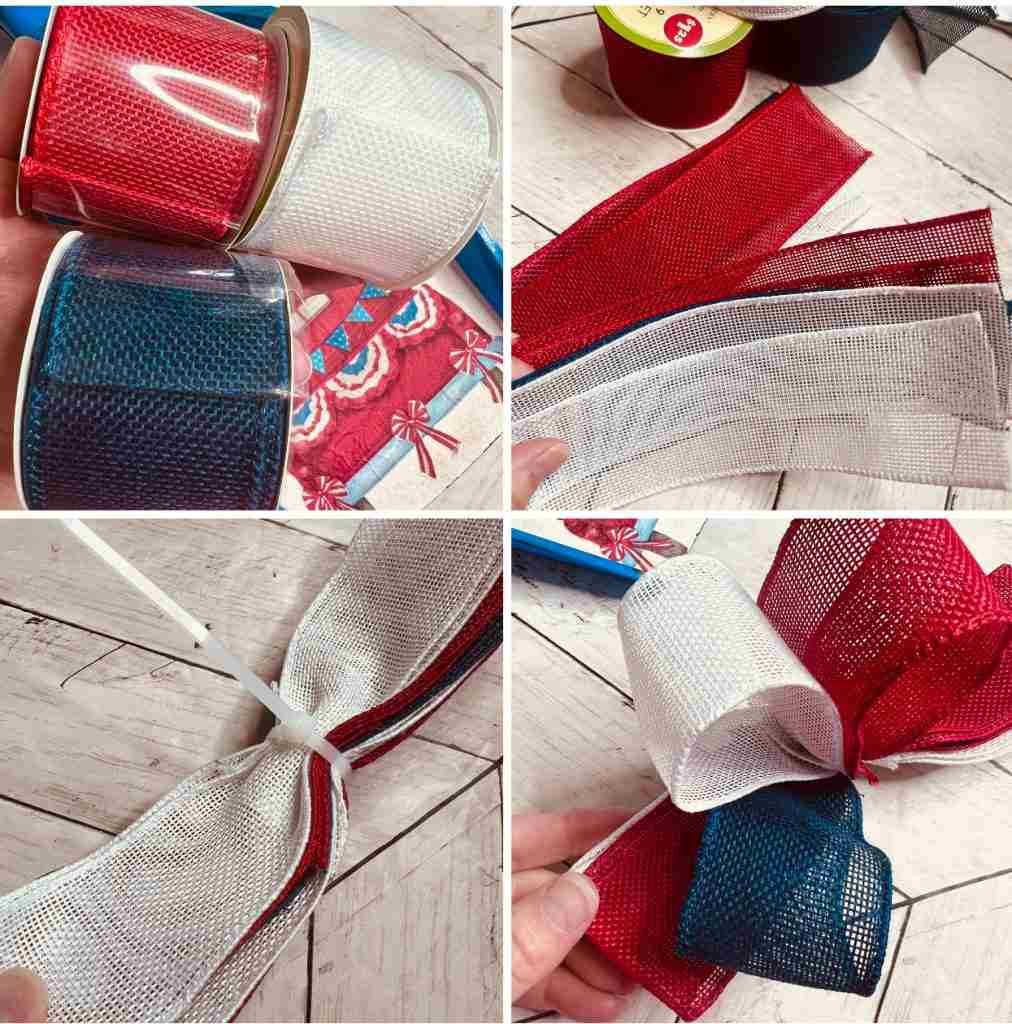 Dollar Tree Patriotic Plastic Shovel DIY - Word & Home - Word & Home